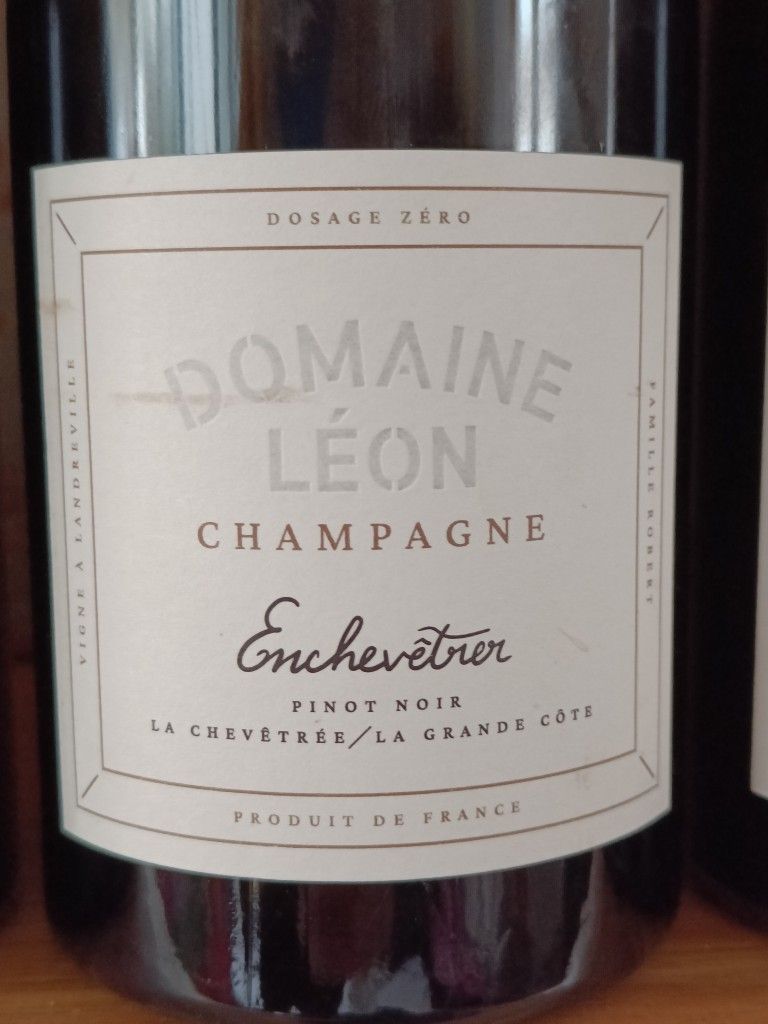 2021 Domaine Leon Champagne Brut Nature Enchevêtrer, France, Champagne ...