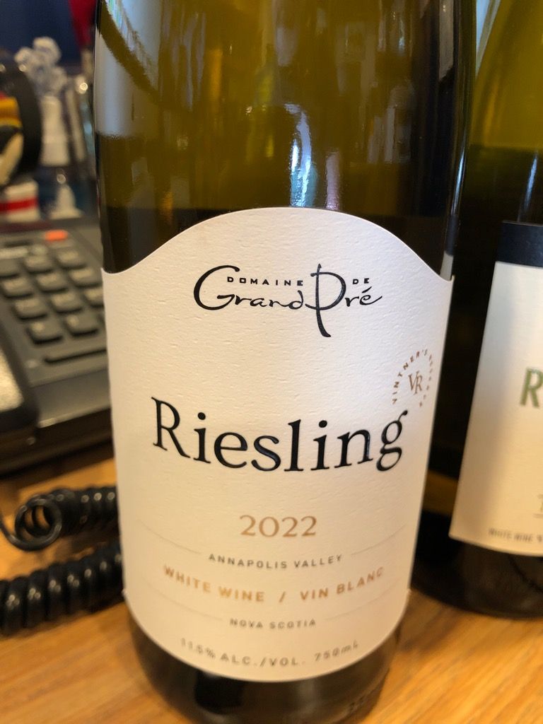 2022 Domaine de Grand Pré Sparkling Riesling, Canada, Nova Scotia ...
