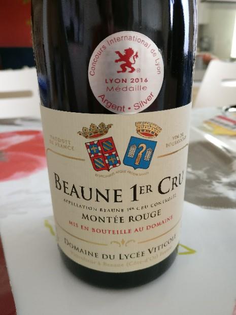 1982 Lycée Viticole Beaune 1er Cru La Montée Rouge, France, Burgundy ...