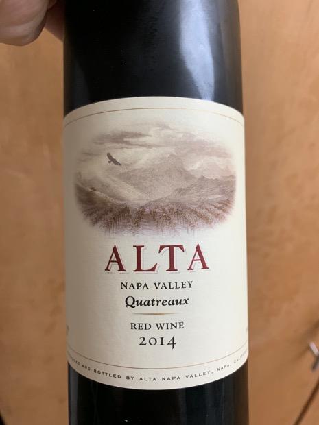 2014 Alta Wines Quatreaux, USA, California, Napa Valley - CellarTracker