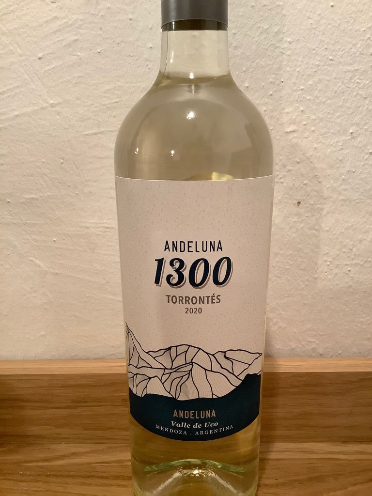 2022 Andeluna Cellars (Familia Reina) Torrontés 1300, Argentina ...
