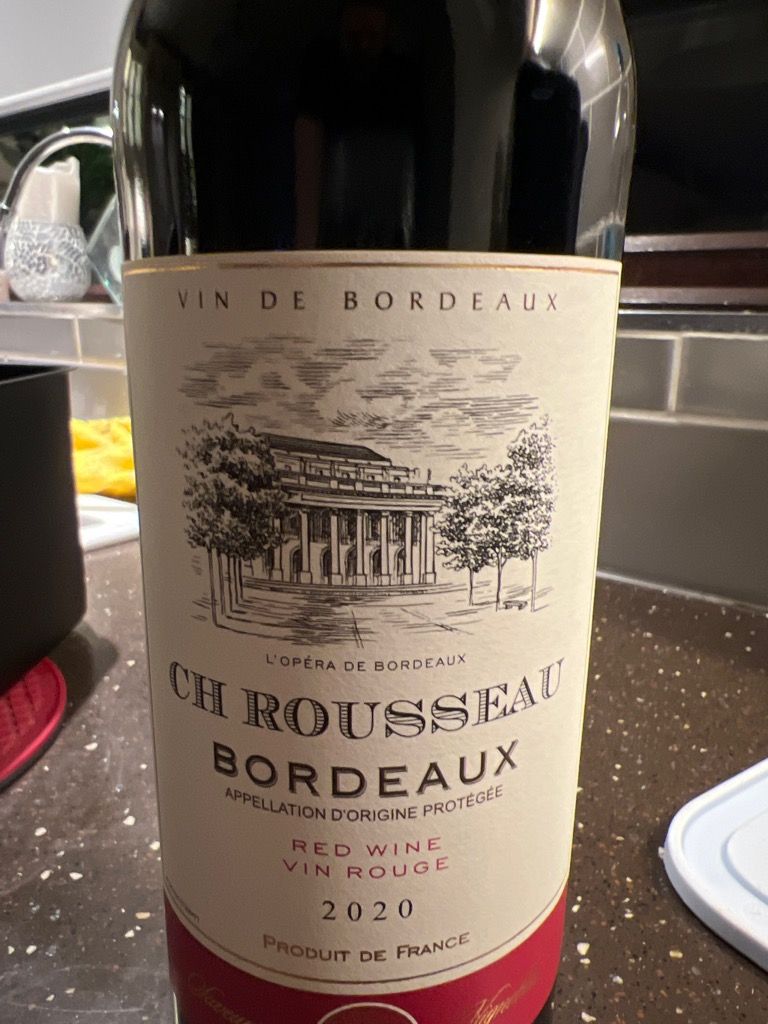 2017 Château Rousseau Bordeaux, France, Bordeaux - CellarTracker
