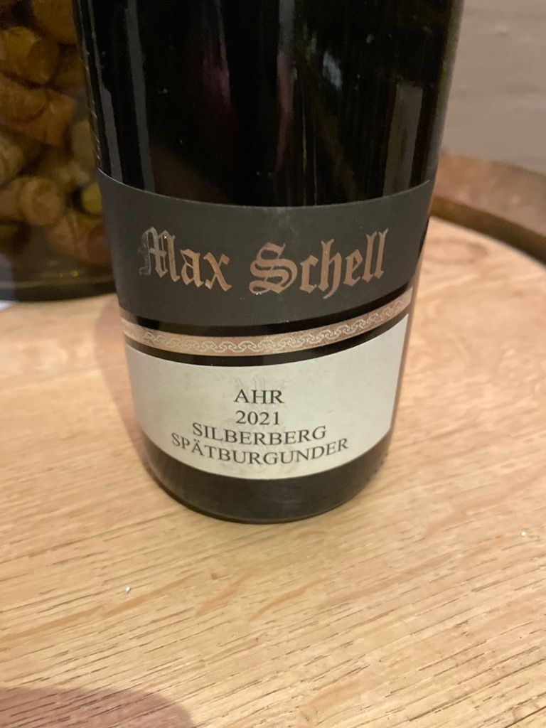 2021 Max Schell Spätburgunder Silberberg, Germany, Ahr - CellarTracker