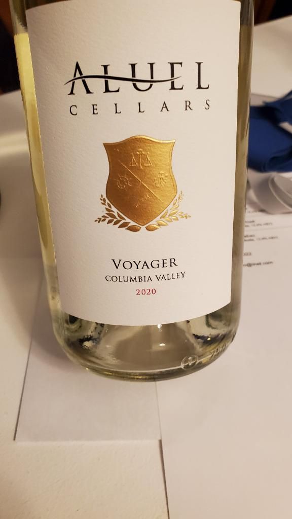 2020 Aluel Cellars Voyager, USA, Washington, Columbia Valley ...