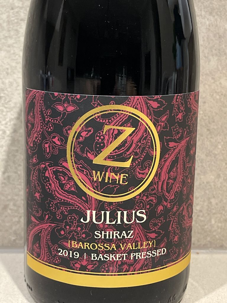 2021 Z wine Shiraz Julius, Australia, South Australia, Barossa, Barossa ...