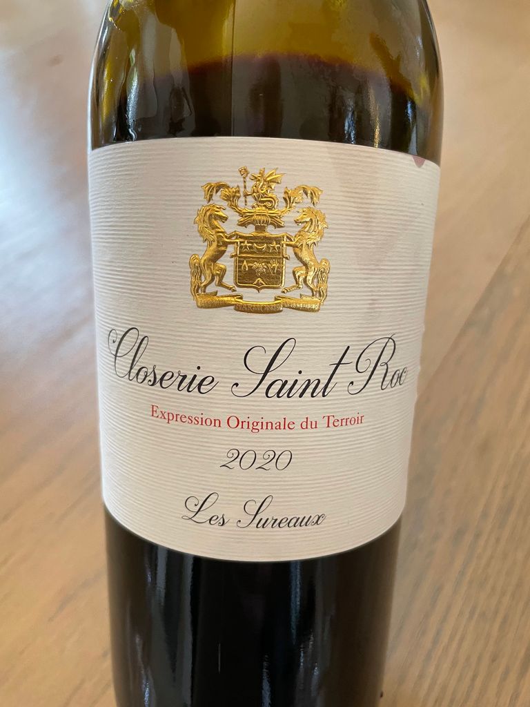 2020 Closerie Saint Roc Les Sureaux, France, Bordeaux - CellarTracker