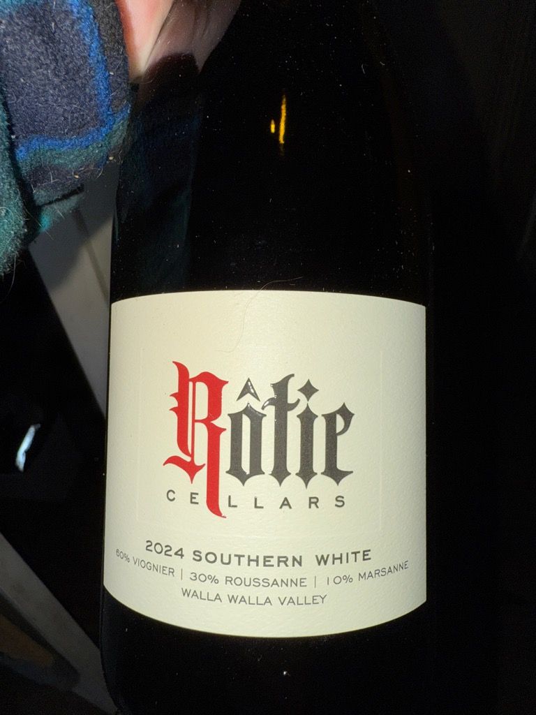 2024 Rôtie Cellars Southern White, USA, Washington, Columbia Valley ...