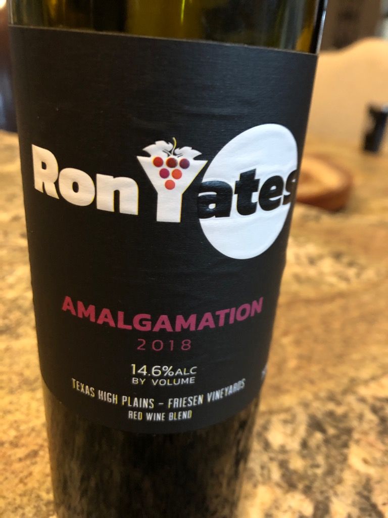2018 Ron Yates Amalgamation Friesen Vineyards, USA, Texas, Texas High ...