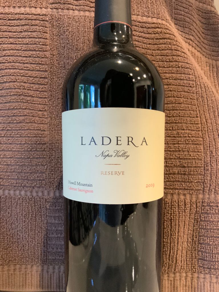 2019 Ladera Cabernet Sauvignon Reserve, USA, California, Napa Valley ...
