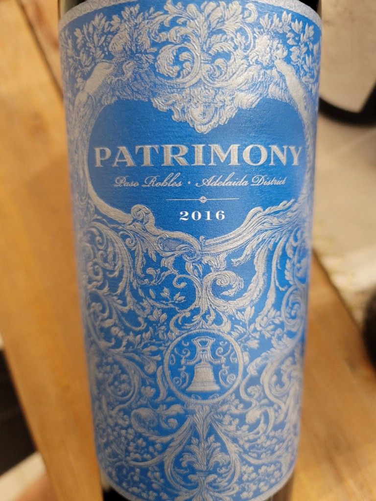 2016 Daou Vineyards Cabernet Sauvignon Patrimony, USA, California ...