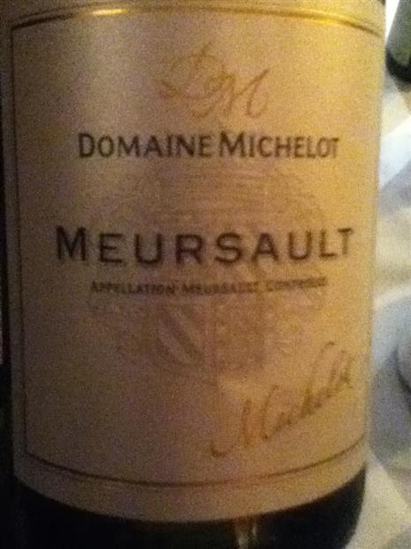 2006 Domaine Michelot Meursault, France, Burgundy, Côte de Beaune ...