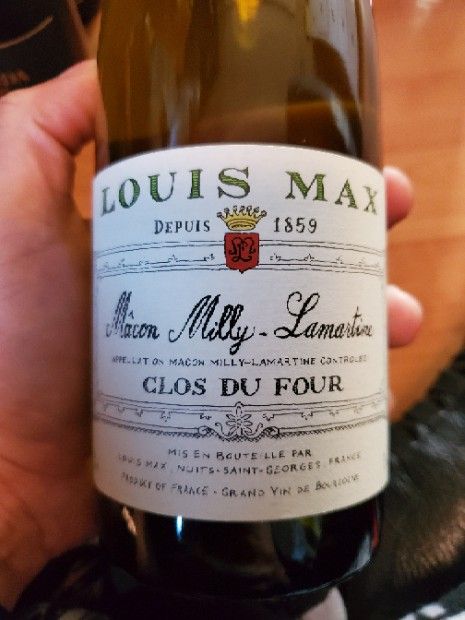 2016 Louis Max Mâcon-Milly-Lamartine, France, Burgundy, Mâconnais ...
