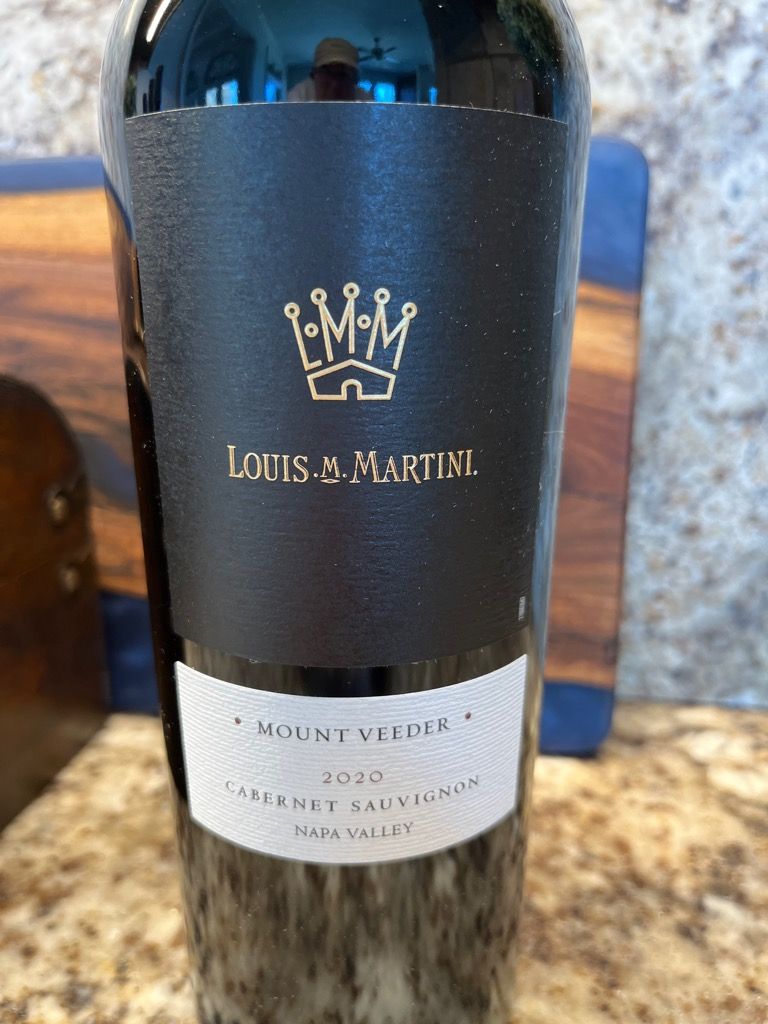 2020 Louis M. Martini Cabernet Sauvignon Mt. Veeder, USA, California ...