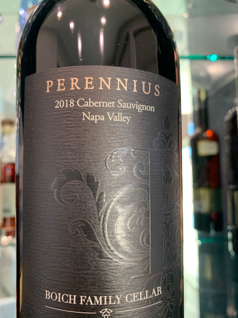 2018 Boich Family Cellar Cabernet Sauvignon Perennius, USA, California ...