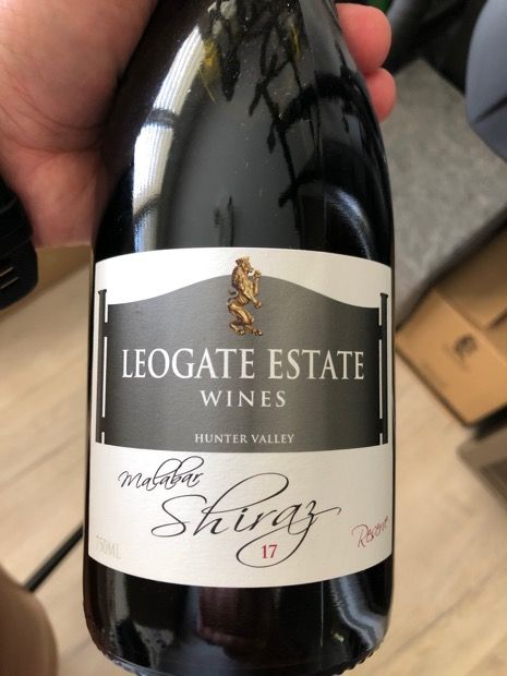 2017 Leogate Estate Shiraz The Basin Reserve, Australia, New South ...