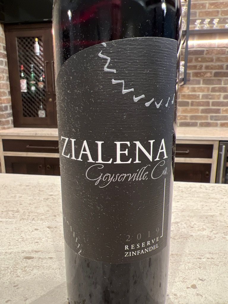 2019 Zialena Zinfandel Reserve, USA, California, Sonoma County ...