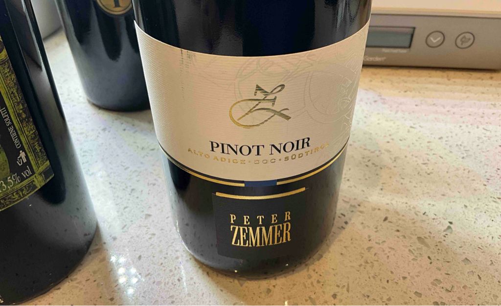 2024 Peter Zemmer Pinot Nero, Italy, Trentino-Alto Adige, Alto Adige ...
