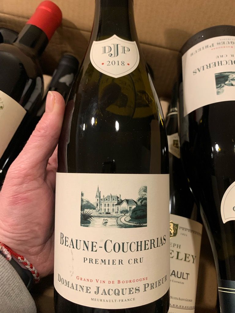 2020 Domaine Jacques Prieur Beaune 1er Cru Coucherias Blanc, France ...