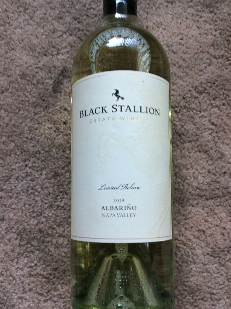 2019 Black Stallion Estate Winery Albariño, USA, California, Napa ...
