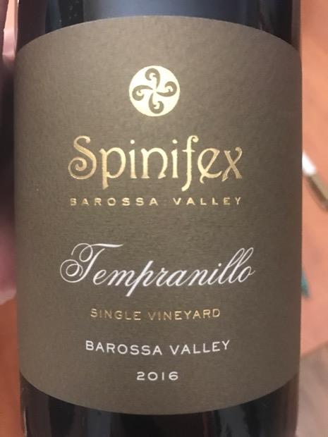 2016 Spinifex Tempranillo, Australia, South Australia, Barossa, Barossa Valley - CellarTracker