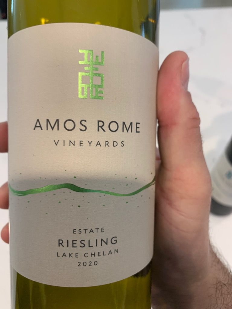 2021 Amos Rome Vineyards Riesling Amos Rome, USA, Washington, Columbia ...
