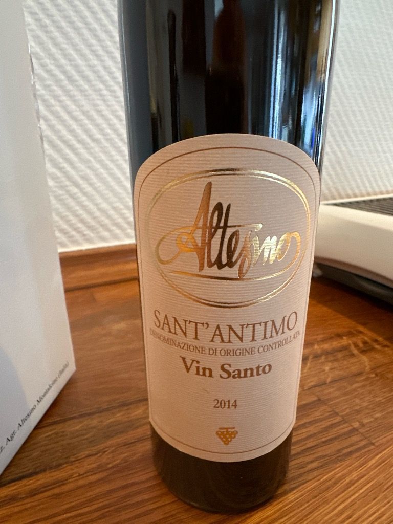 2014 Altesino Vin Santo del Sant' Antimo, Italy, Tuscany, Montalcino ...