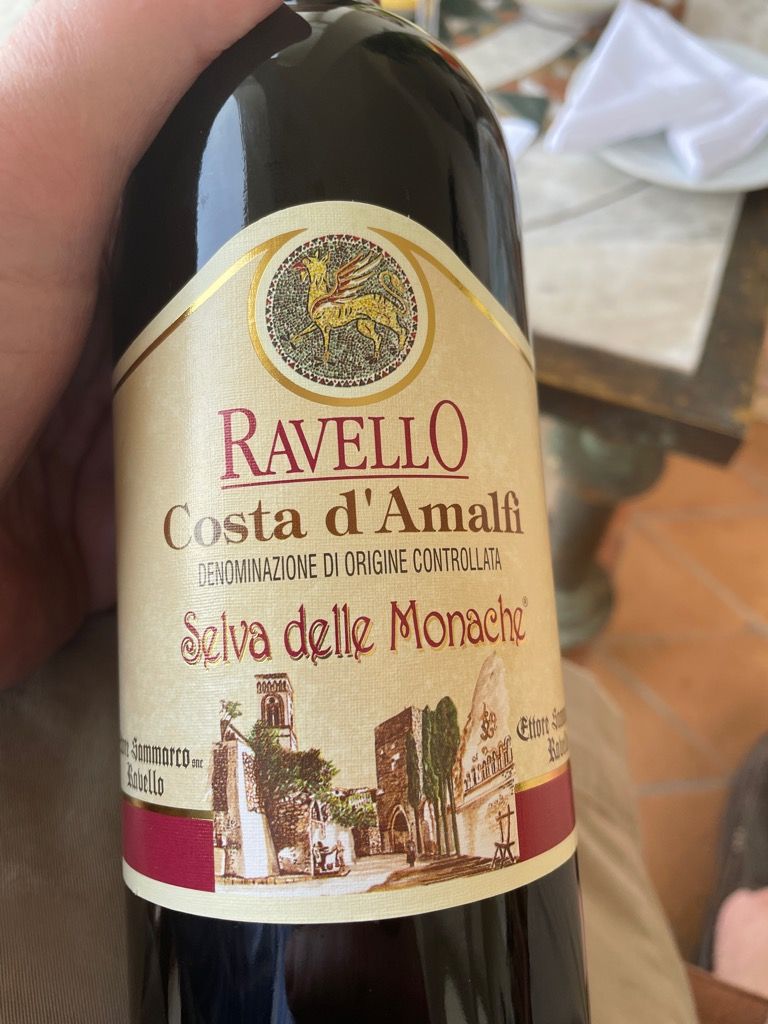 2018 Ettore Sammarco Costa d'Amalfi Ravello Selva delle Monache Bianco ...