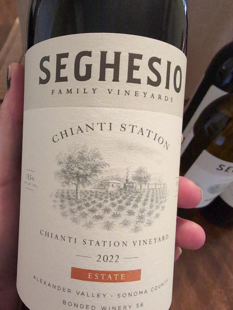 2022 Seghesio Family Vineyards Sangiovese Chianti Station, USA ...