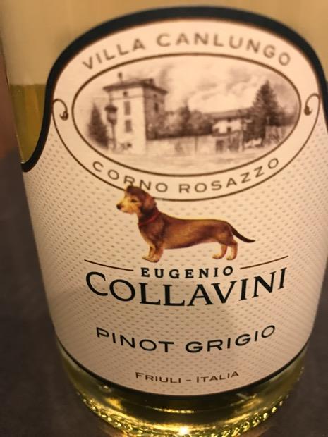 2016 Eugenio Collavini Collio Pinot Grigio Villa del Canlungo Black ...