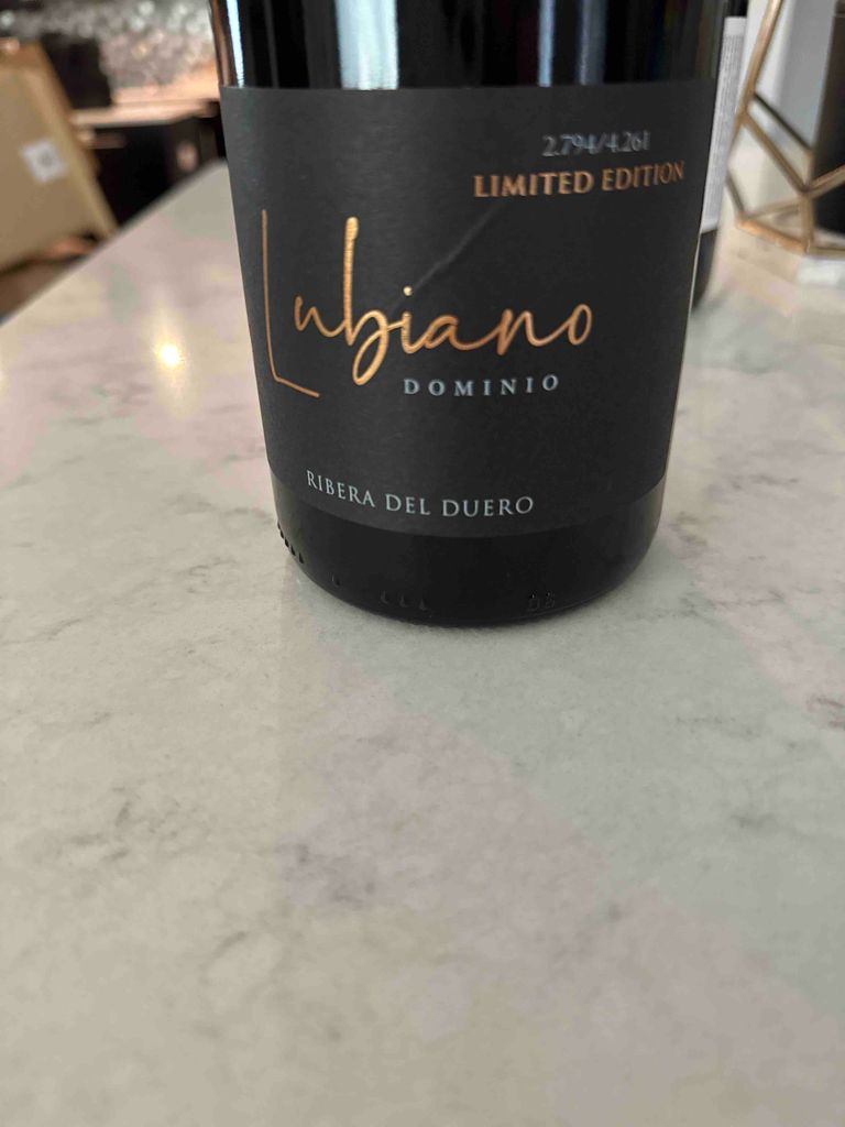 2020 Lubiano Dominio Ribera del Duero Limited Edition, Spain, Castilla ...