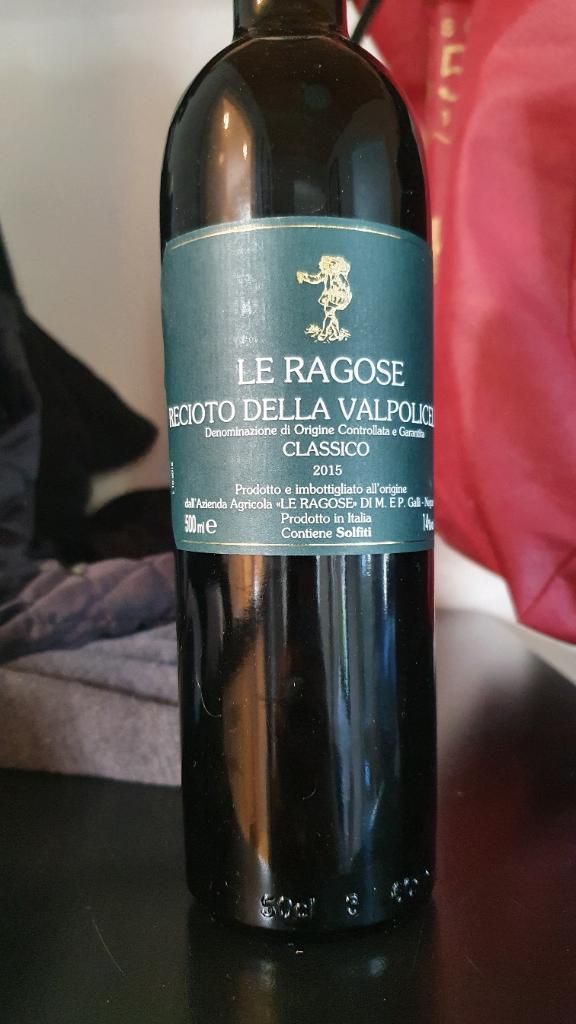 2015 Le Ragose Recioto della Valpolicella Classico, Italy, Veneto ...