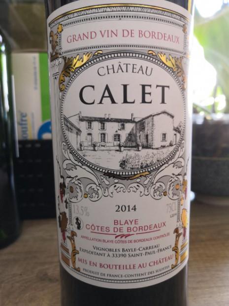 2012 Château Calet - CellarTracker
