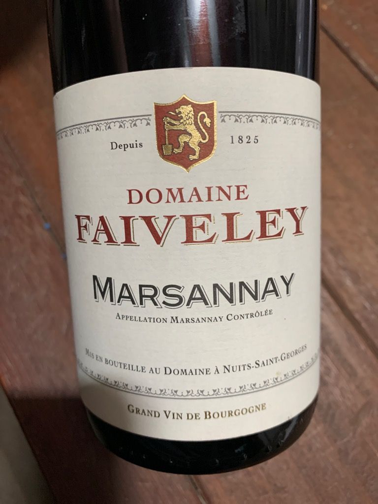 2016 Faiveley Marsannay, France, Burgundy, Côte de Nuits, Marsannay ...