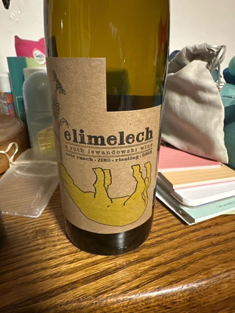 2023 Ruth Lewandowski Wines Riesling Elimelech Cuvée Zero, USA ...