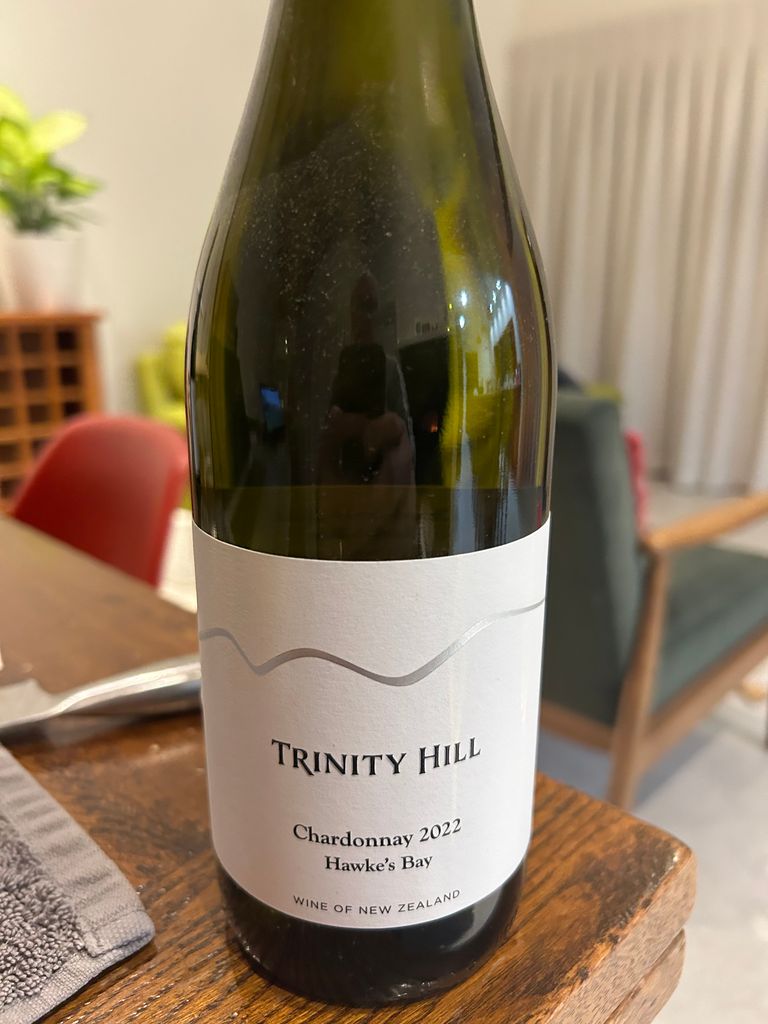 2022 Trinity Hill Chardonnay, New Zealand, North Island, Hawke's Bay ...