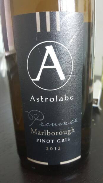 2013 Astrolabe Wines Pinot Gris Province, New Zealand, South Island, Marlborough - CellarTracker