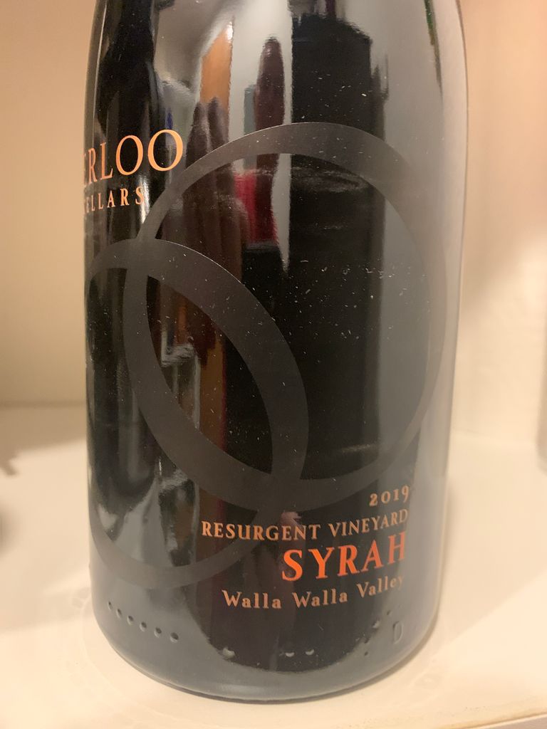 2019 Kerloo Cellars Syrah Resurgent Vineyard, USA, Washington, Columbia ...