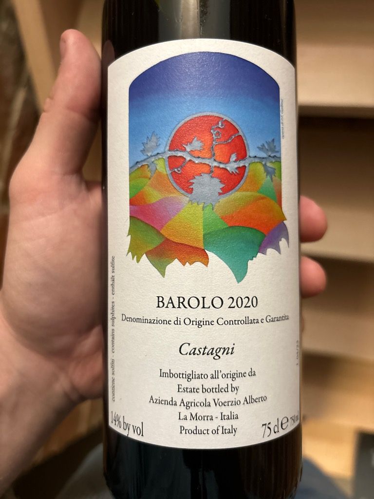 2020 Alberto Voerzio Barolo Castagni, Italy, Piedmont, Langhe, Barolo ...