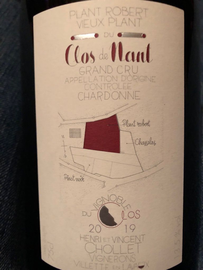 2022 Domaine Mermetus Plant Robert Clos de Nant, Switzerland, Vaud ...
