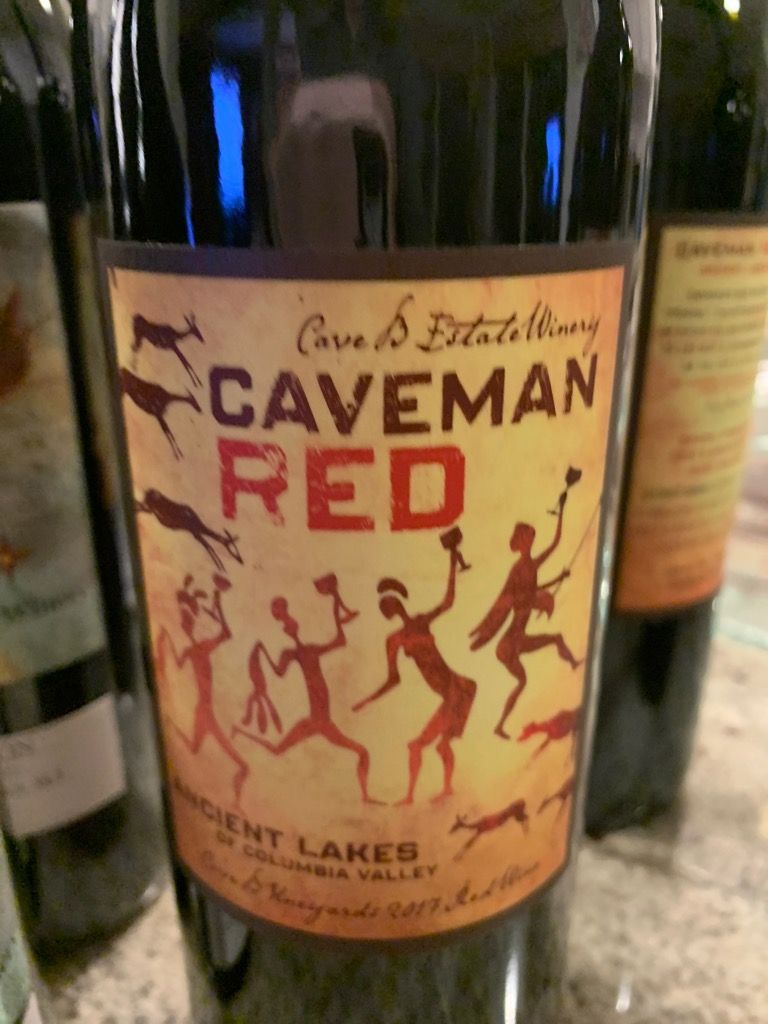 2019 Cave B Estate Winery Caveman Red, USA, Washington, Columbia Valley ...