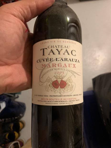 1994 Château Tayac Cuvée Larauza, France, Bordeaux, Médoc, Margaux ...