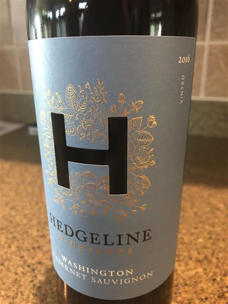 2016 Hedgeline Vineyards Cabernet Sauvignon, USA, Washington ...
