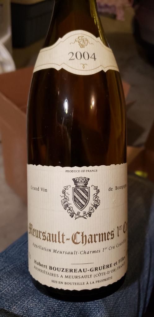 1995 Hubert Bouzereau-Gruère et Filles Meursault 1er Cru Charmes ...