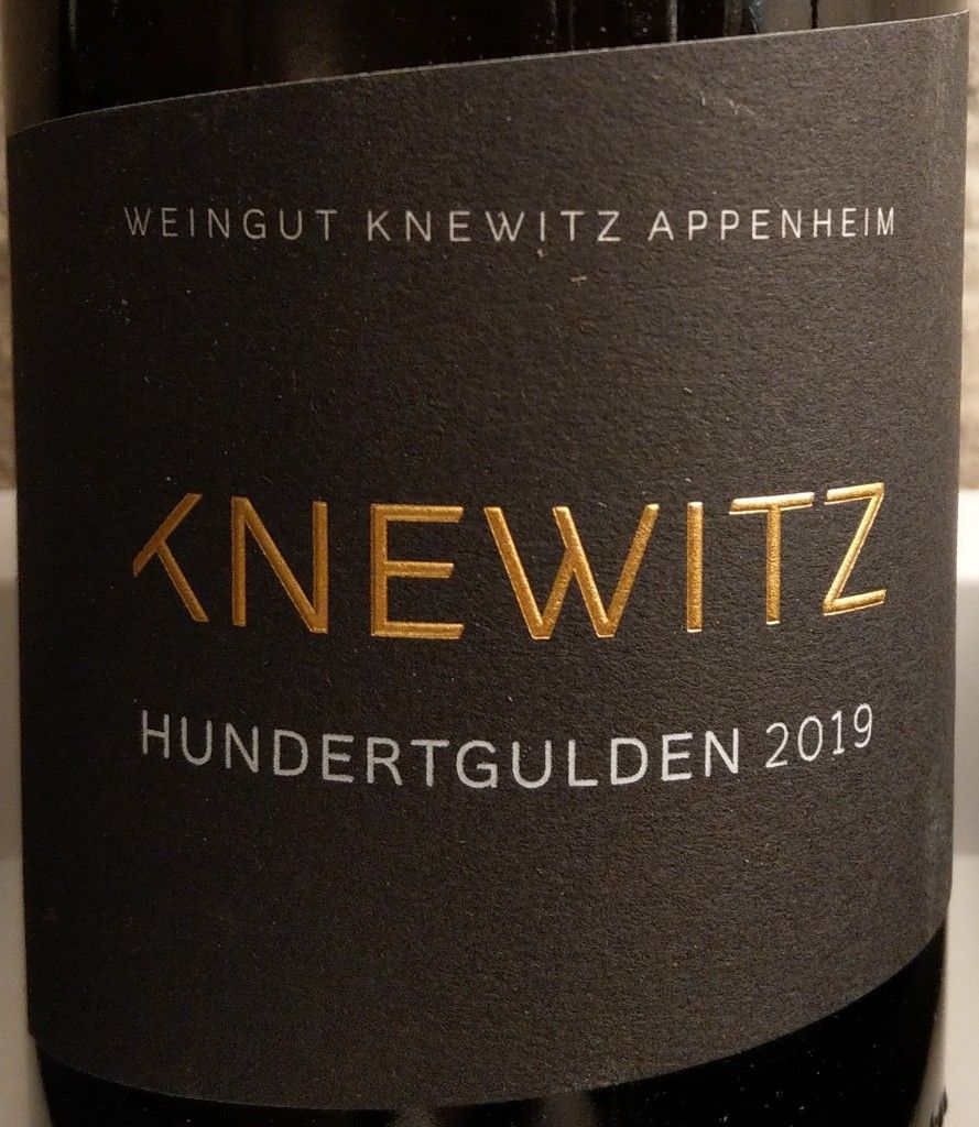 2019 Weingut Knewitz Appenheimer Riesling Hundertgulden, Germany ...
