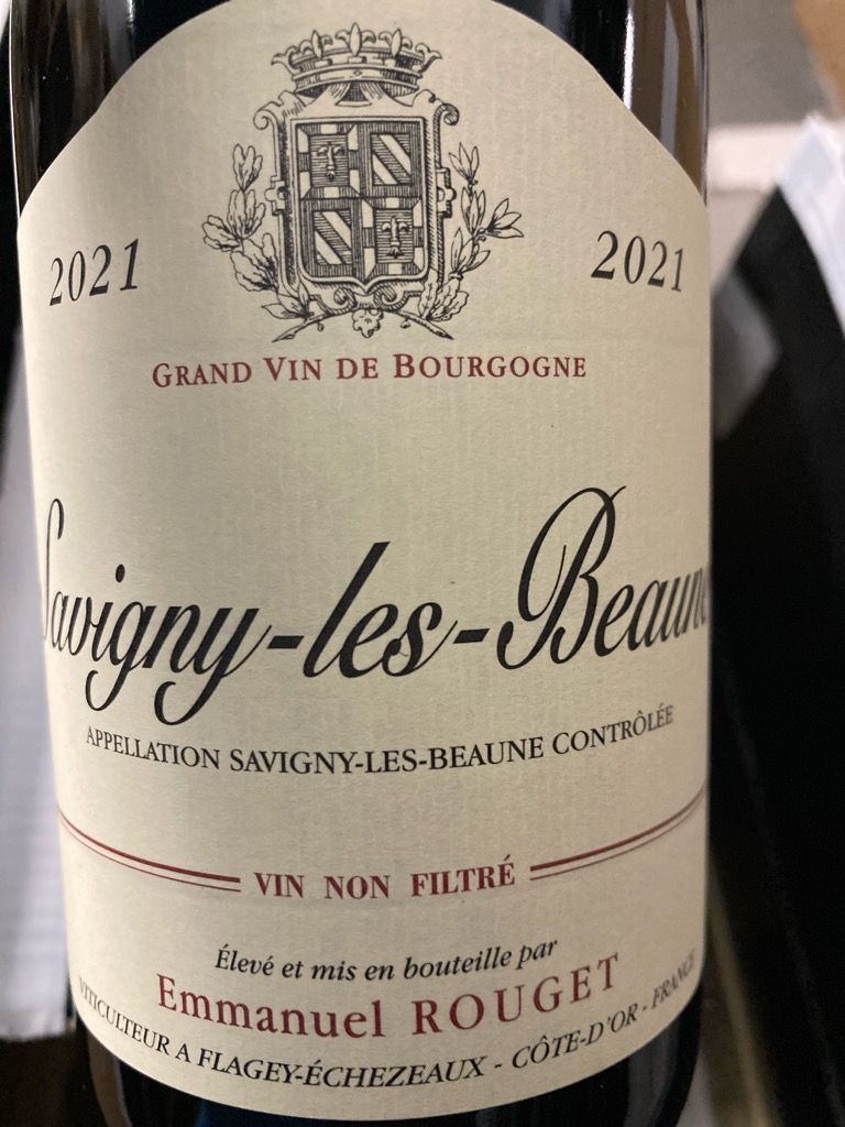 2023 Emmanuel Rouget Savigny-lès-Beaune, France, Burgundy, Côte de ...