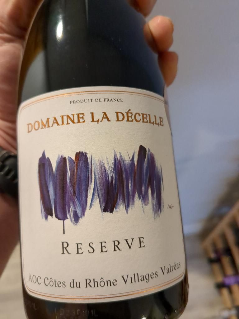 2020 Domaine la Decelle Côtes du Rhône Villages Valréas Reserve, France ...