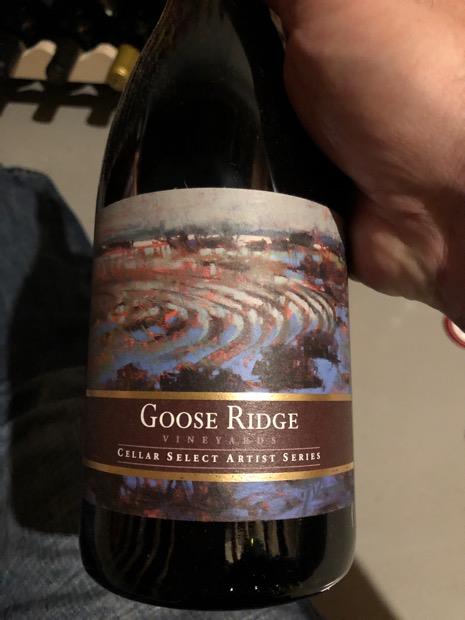 2015 Goose Ridge Vineyards Cellar Select Artist Series "January Stubble ...