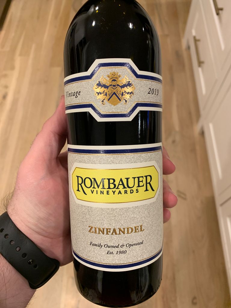 2019 Rombauer Vineyards Zinfandel California, USA, California ...