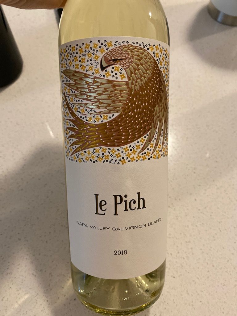 2018 Purlieu Sauvignon Blanc Le Pich, USA, California, Napa Valley ...