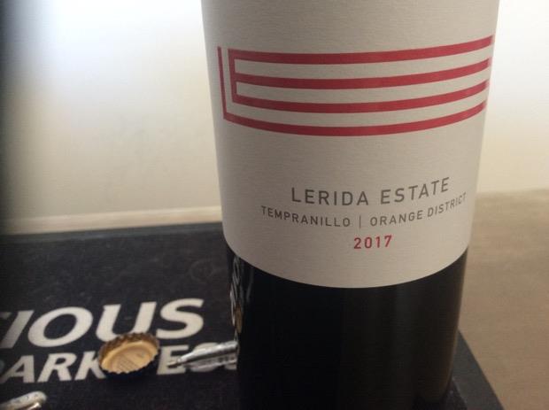 2017 Lerida Estate Tempranillo, Australia, New South Wales, Central ...